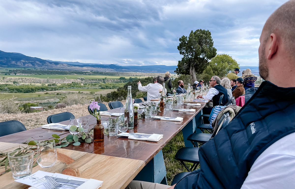 Farm-to-Table Outdoor Dinner in Colorado - Beneath the Maple